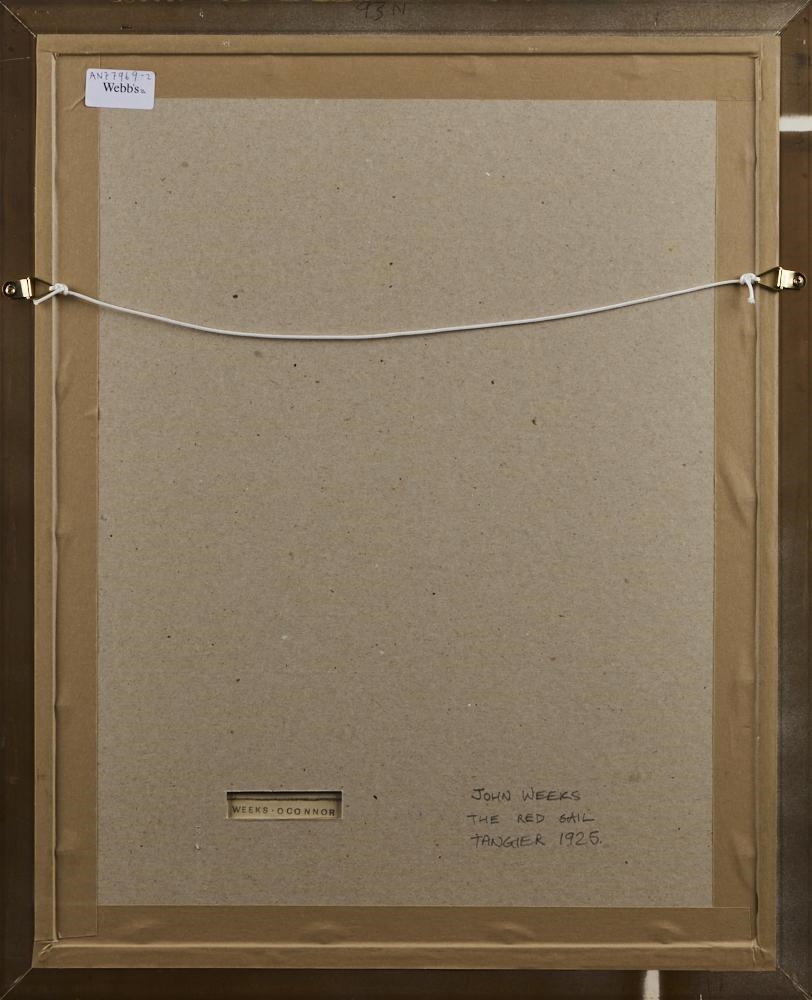 John Weeks | The Red Sail (1925) | MutualArt