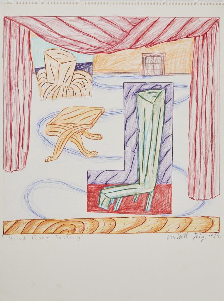 Gavin Chilcott | Period Room Setting (1984) | MutualArt