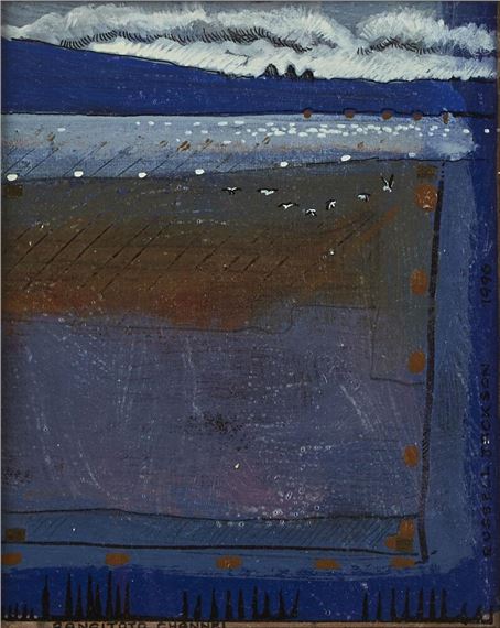Russell Jackson | Rangitoto Channel (1990) | MutualArt
