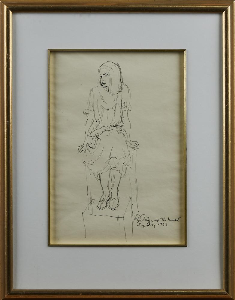 Roy Dalgarno | The Model (1947) | MutualArt