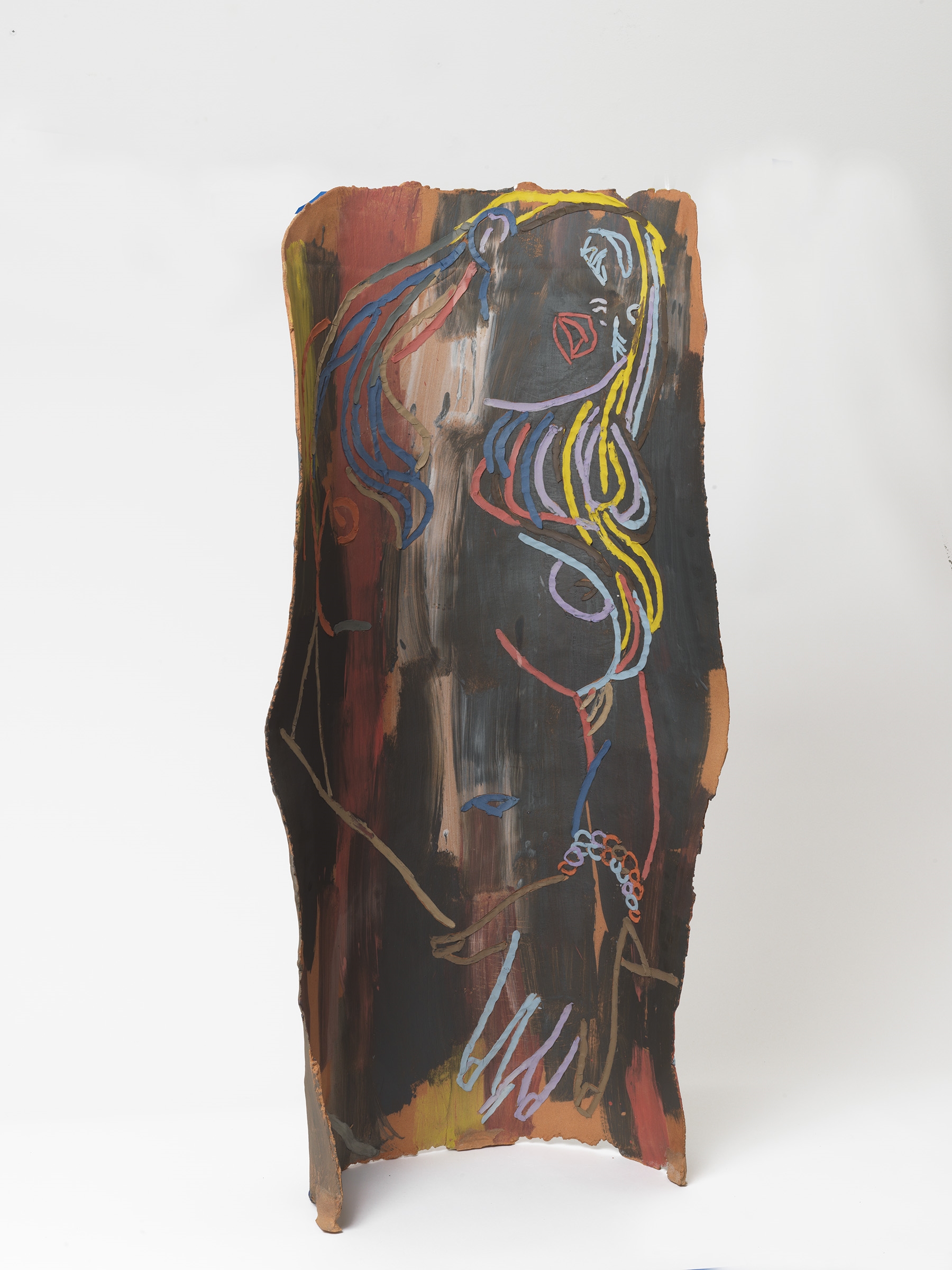 Ghada Amer | Lady in Black | MutualArt