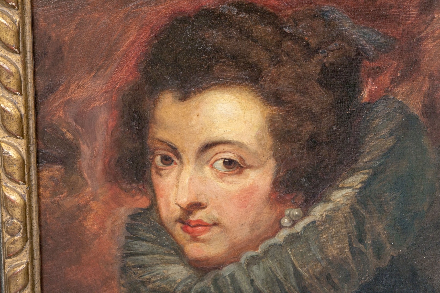 Peter Paul Rubens | 17th Century Style Portrait Of A Lady (17th Century ...