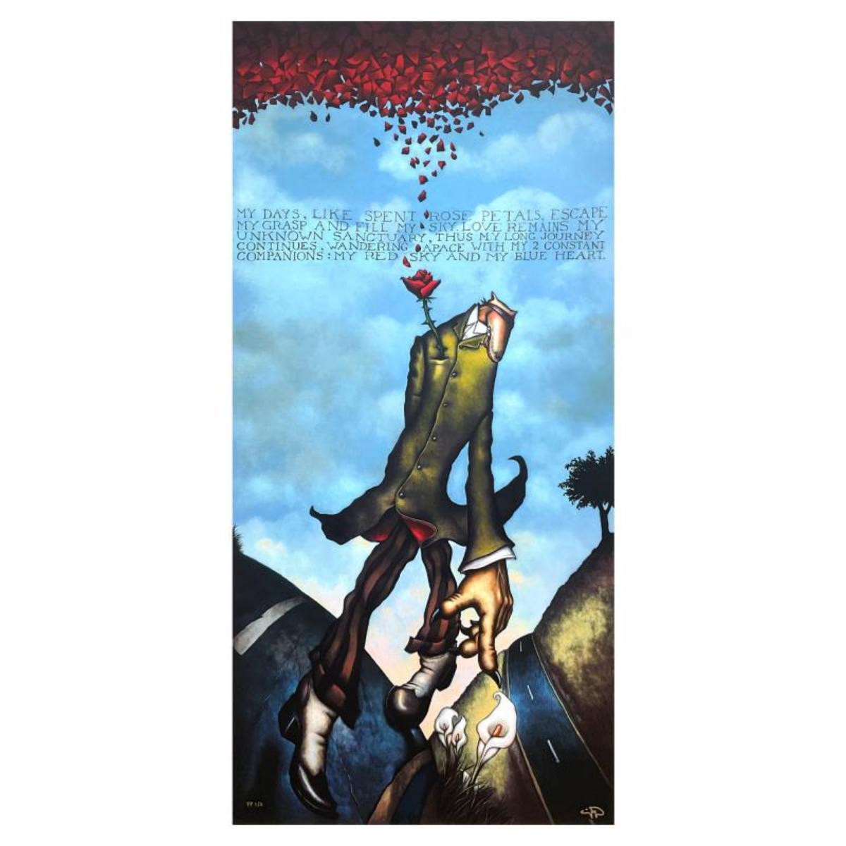 Markus Pierson | Red Sky Blue Heart | MutualArt