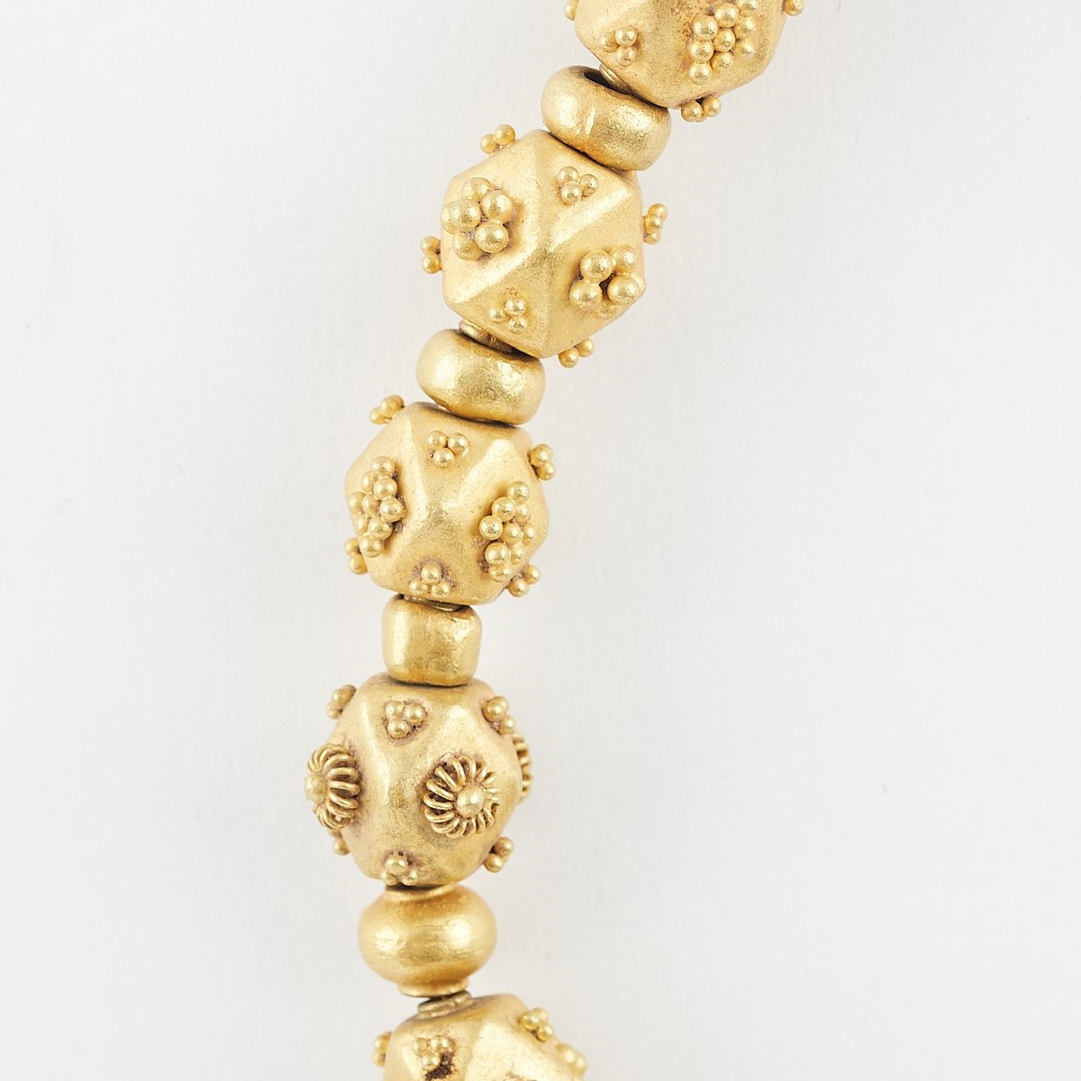 Han Dynasty | Ancient Chinese Gold Bead Necklace | MutualArt
