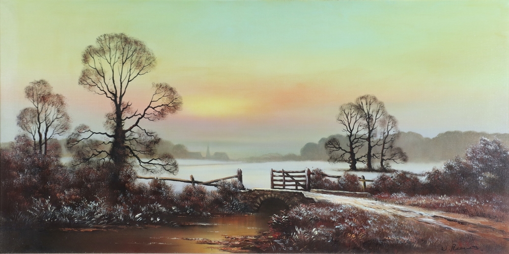Wendy Reeves | rural sunset scene | MutualArt