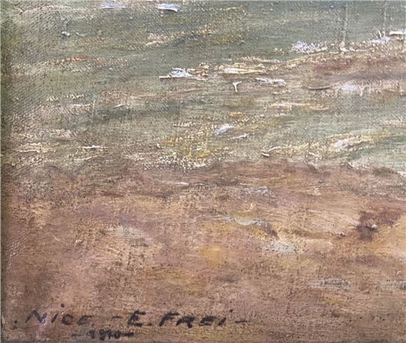 Emil Frei | Vue de la Jetée-Promenade à Nice (1910) | MutualArt