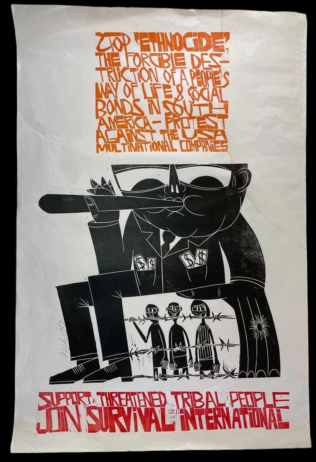 Paul Peter Piech | ‡ PAUL PETER PIECH three-colour lithograph ...