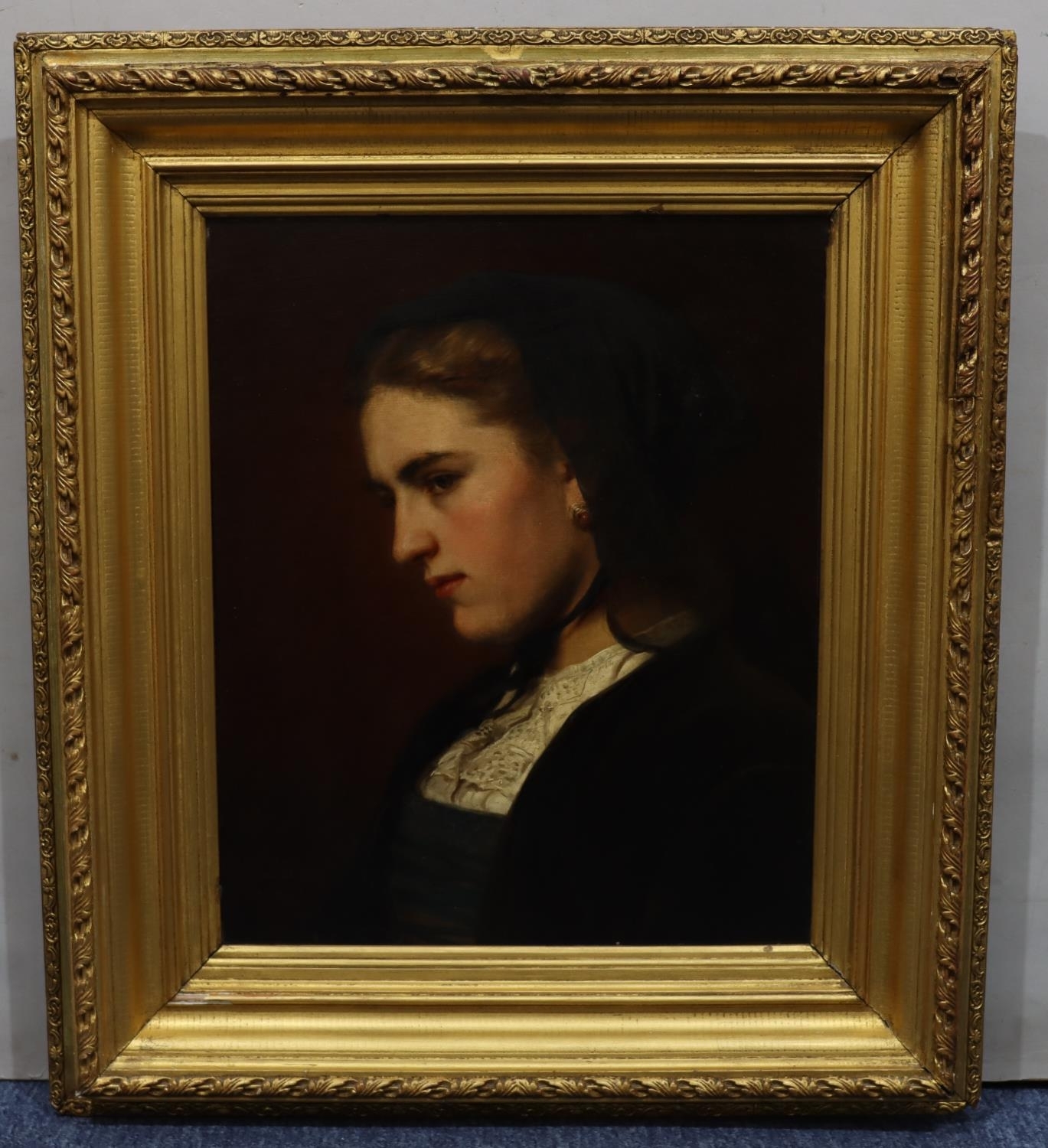 Carl Johann Lasch | PORTRAIT OF HELENA HARDY (1880) | MutualArt