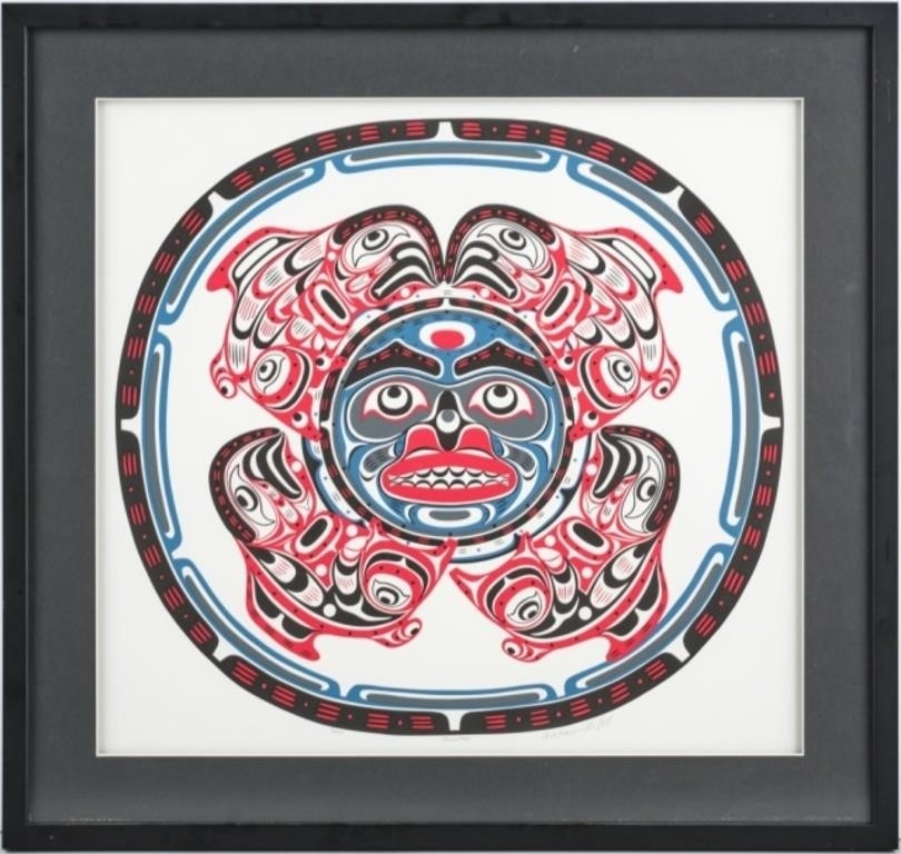 Tom Hunt | Salmon Moon | MutualArt