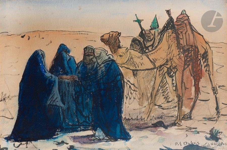 Paul Elie Dubois | Vue de la terrasse de la villa Abd-El-Tif, Alger | MutualArt