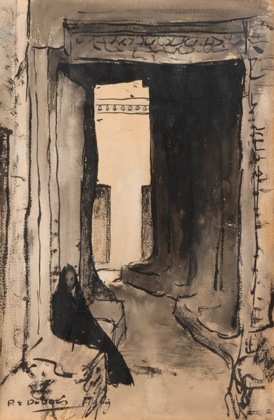 Paul Elie Dubois | Vue de la Villa Abd-el-Tif à Alger | MutualArt