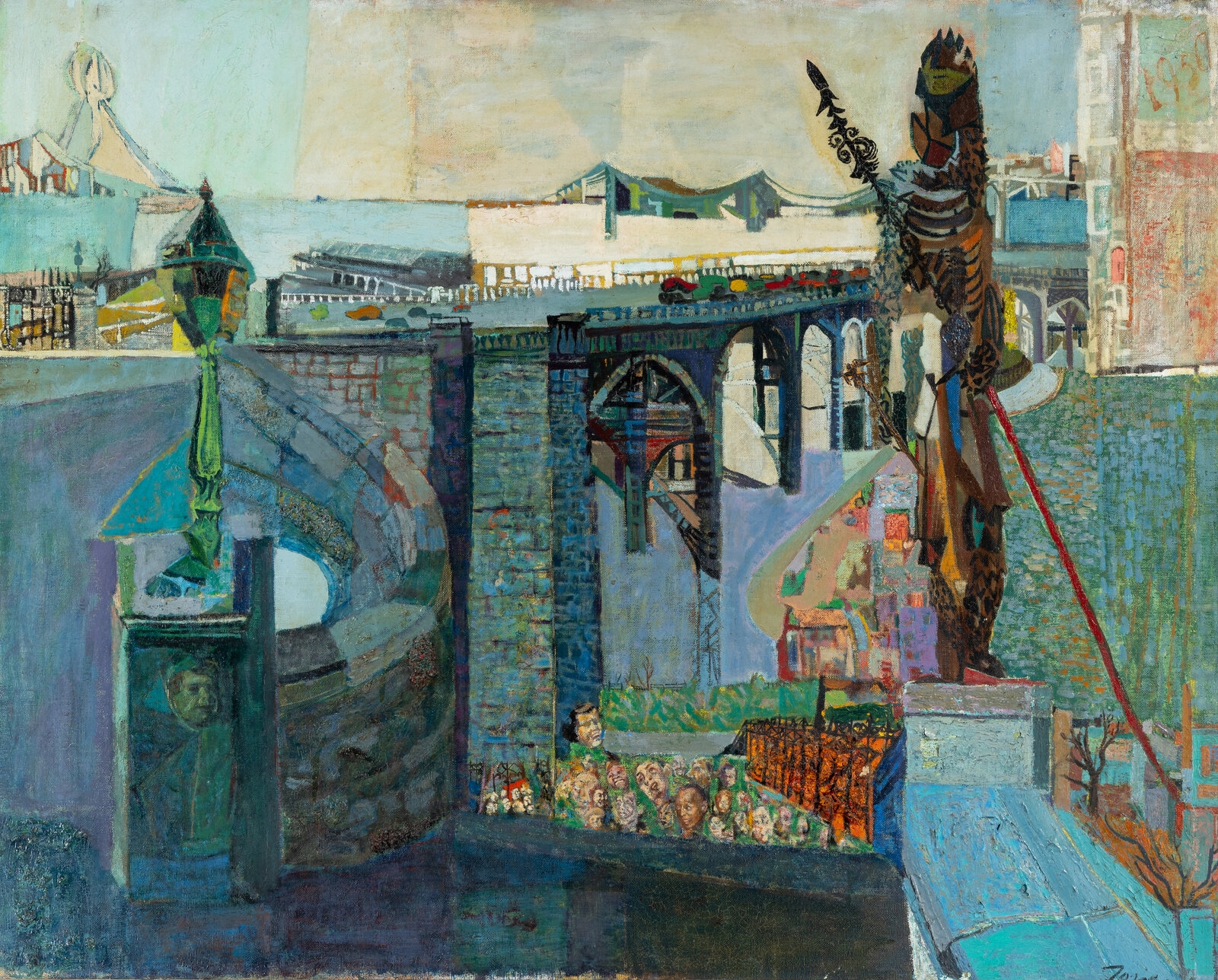 Anthony Toney | Bridge (1950) | MutualArt