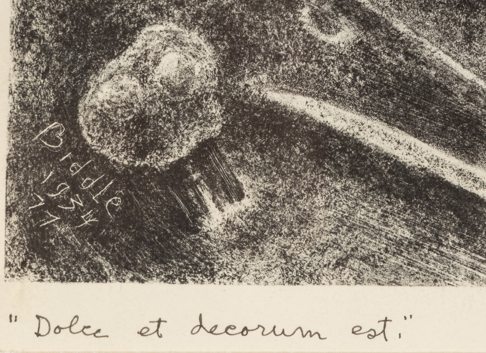 George Biddle | Dolce et Decorum Est (1934) | MutualArt