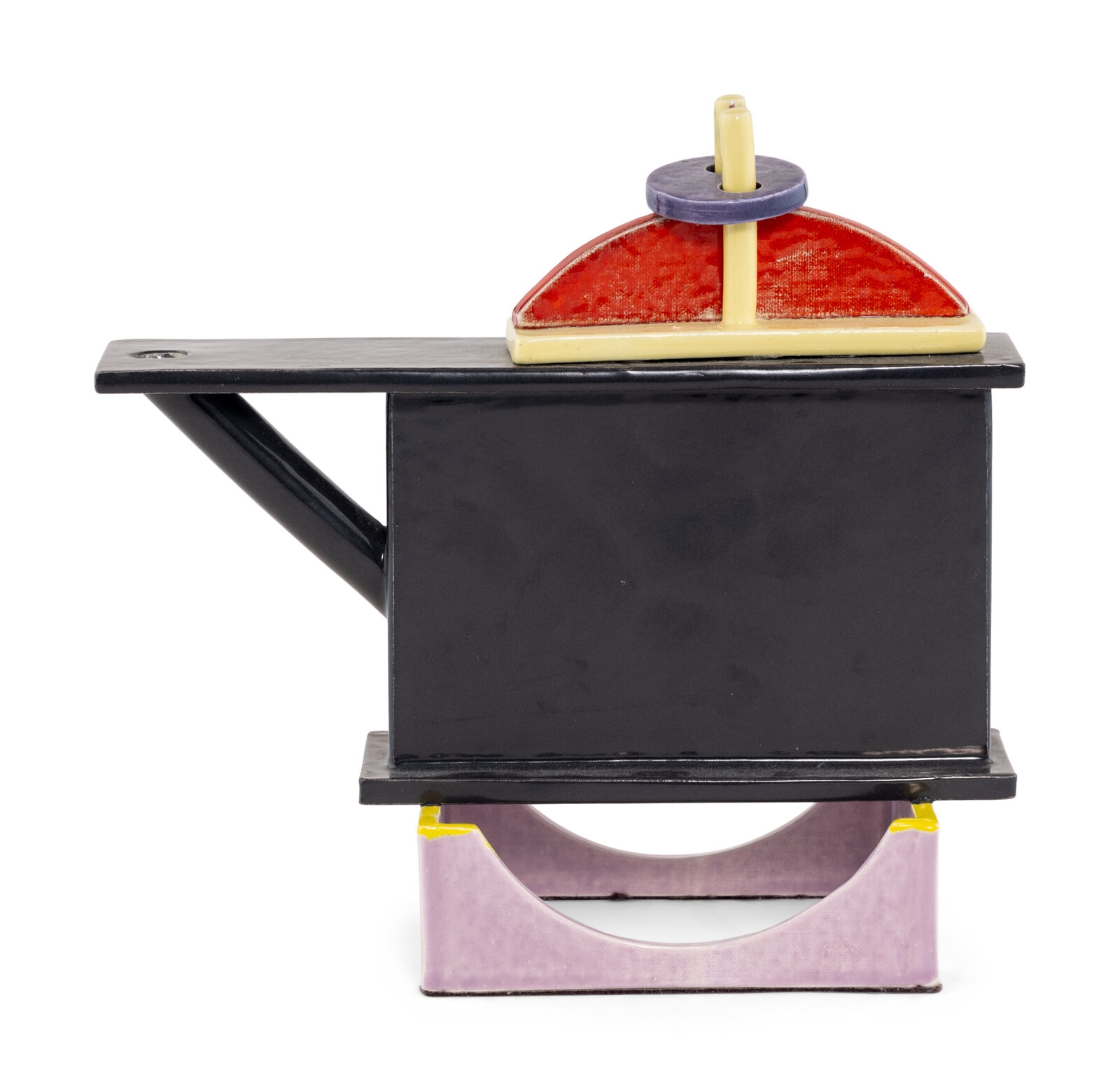 Peter Shire | teapot (1981) | MutualArt