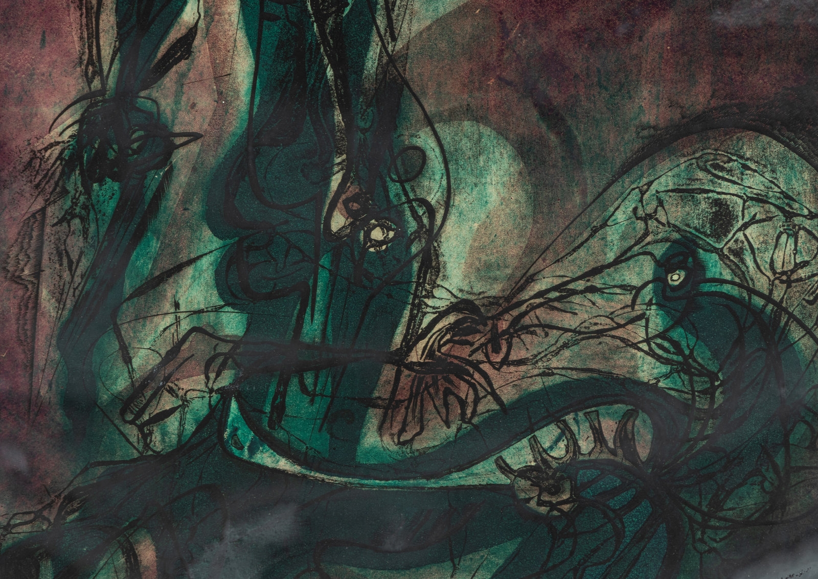 André Racz | Perseus Beheading Medusa VIII (1945) | MutualArt