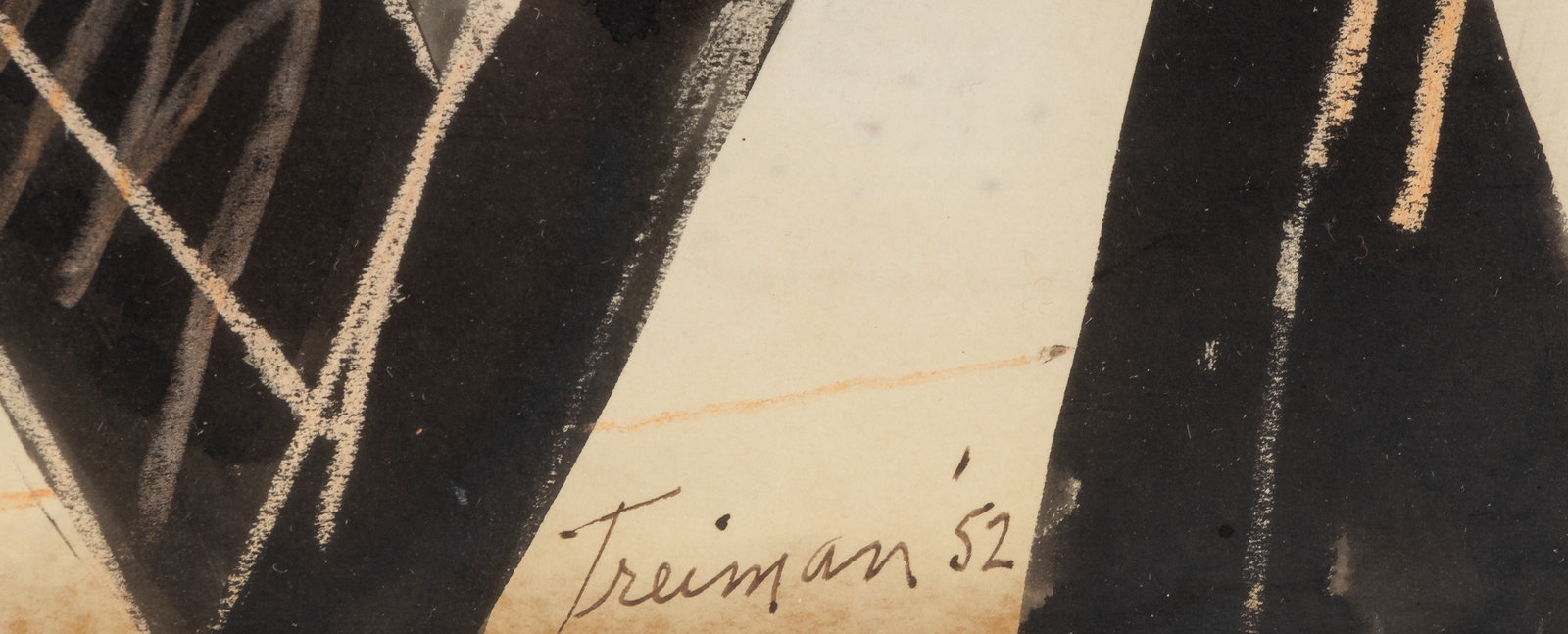 Joyce Treiman | Surrealist Figures (1952) | MutualArt