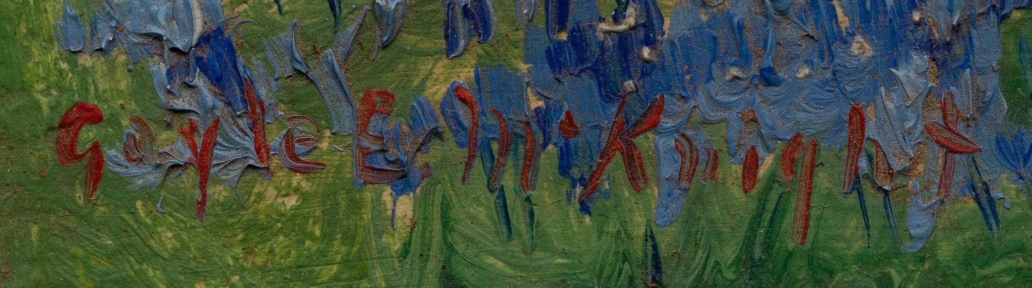 Gayle Mcknight | Bluebonnet Landscape (Circa 1940s) | MutualArt