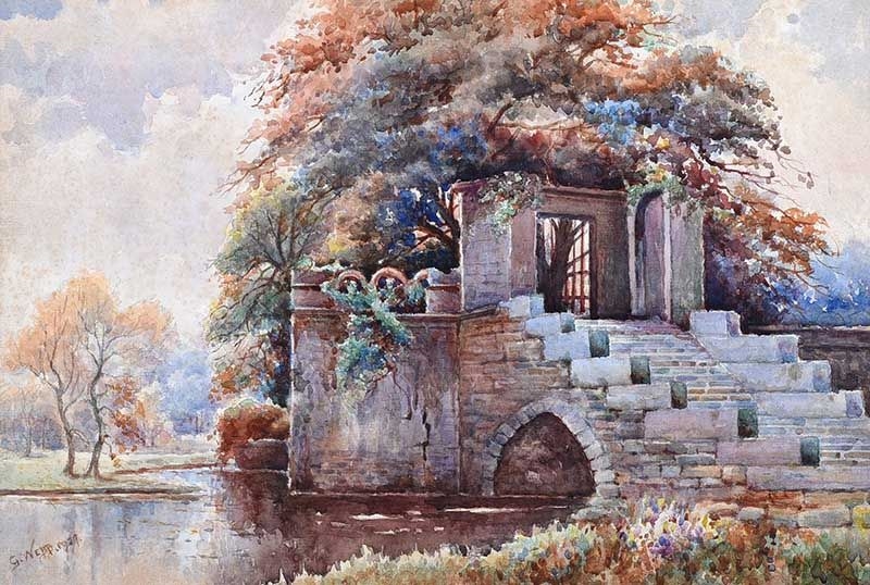 G. Webb | FRAMED WATERCOLOUR DRAWING | MutualArt