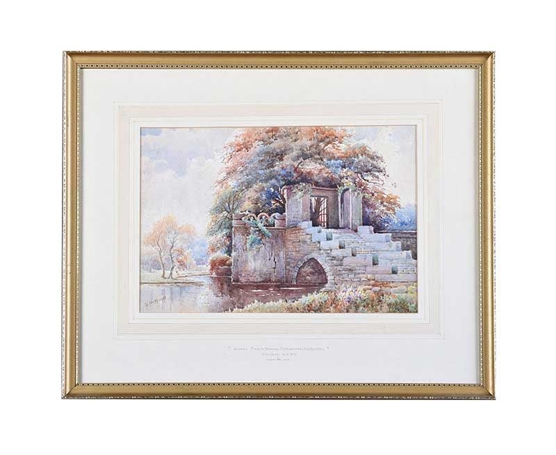 G. Webb | FRAMED WATERCOLOUR DRAWING | MutualArt