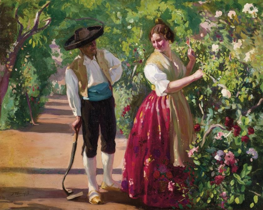 José Mongrell | Male portrait (1885) | MutualArt