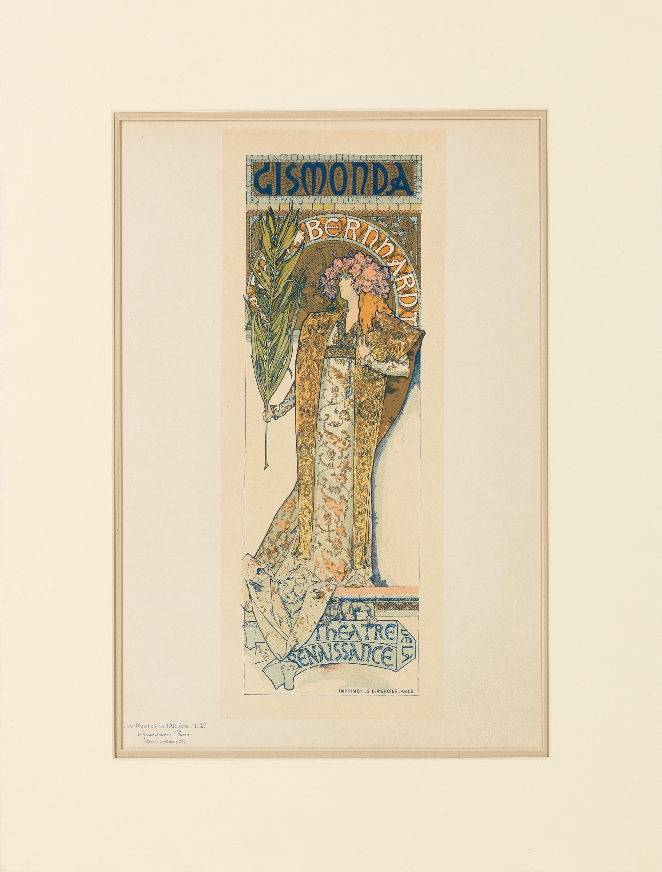 Alphonse Mucha | GISMONDA, Maitres de l'Affiche. (1860) | MutualArt