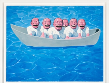 Yue Minjun | Untitled (Noah's Ark), 2006 (2006) | MutualArt