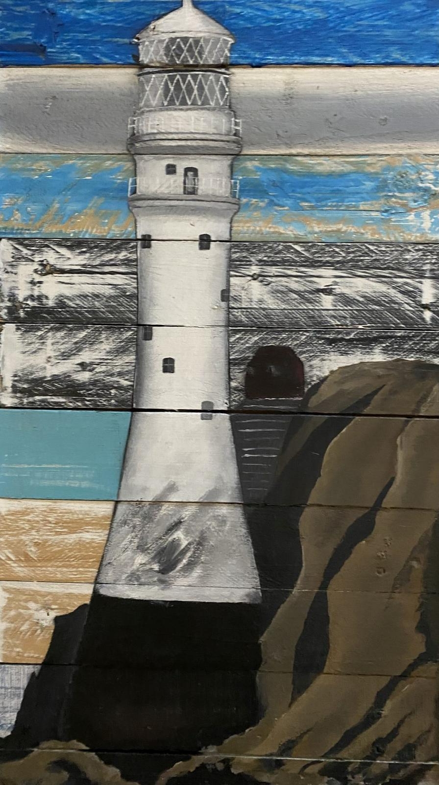 Ken Parker | FASTNET LIGHTHOUSE | MutualArt