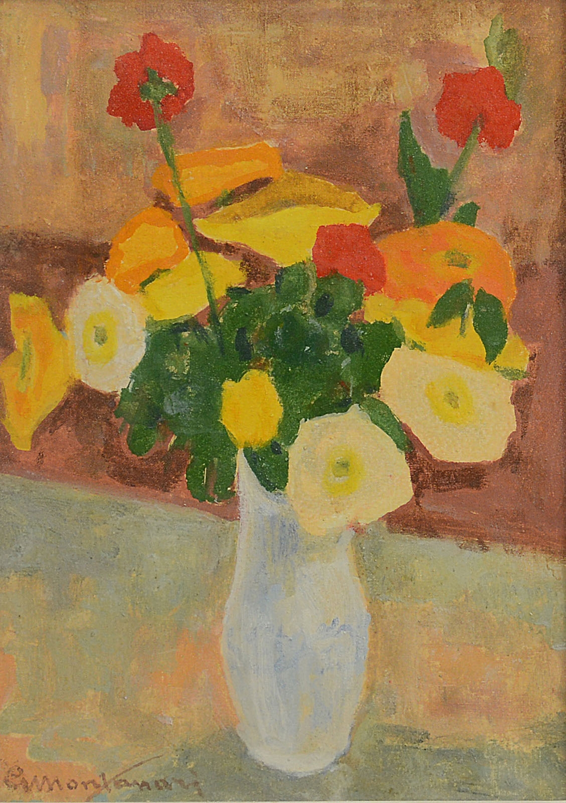 Giuseppe Montanari | Flowers (1968) | MutualArt