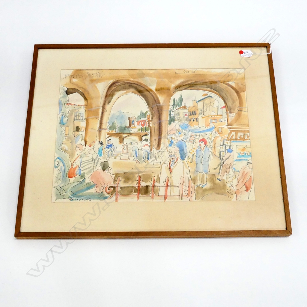 Lucille Cranwell | PONTE VECCHIO | MutualArt