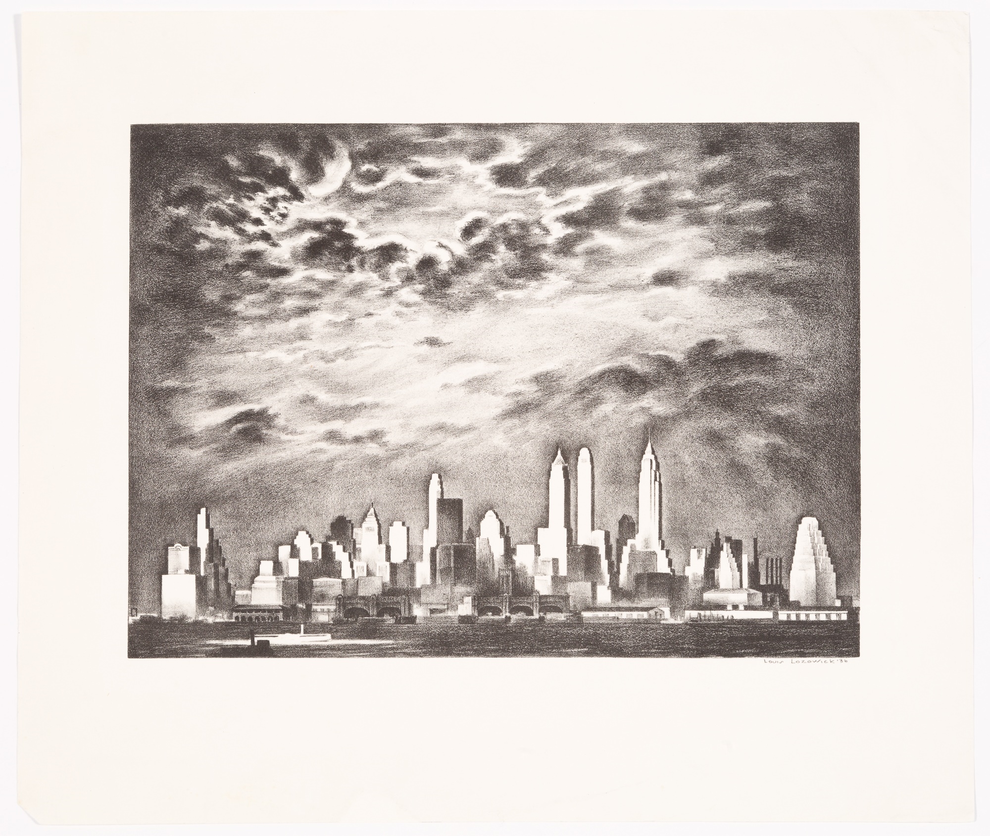 Louis Lozowick | Louis Lozowick (1892-1973) (1936) | MutualArt