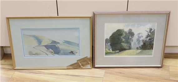 Eric Ravilious | landscapes (1939) | MutualArt