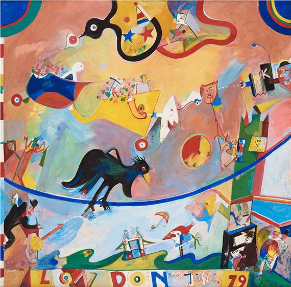 Leif Ericson | London in June (1980) | MutualArt