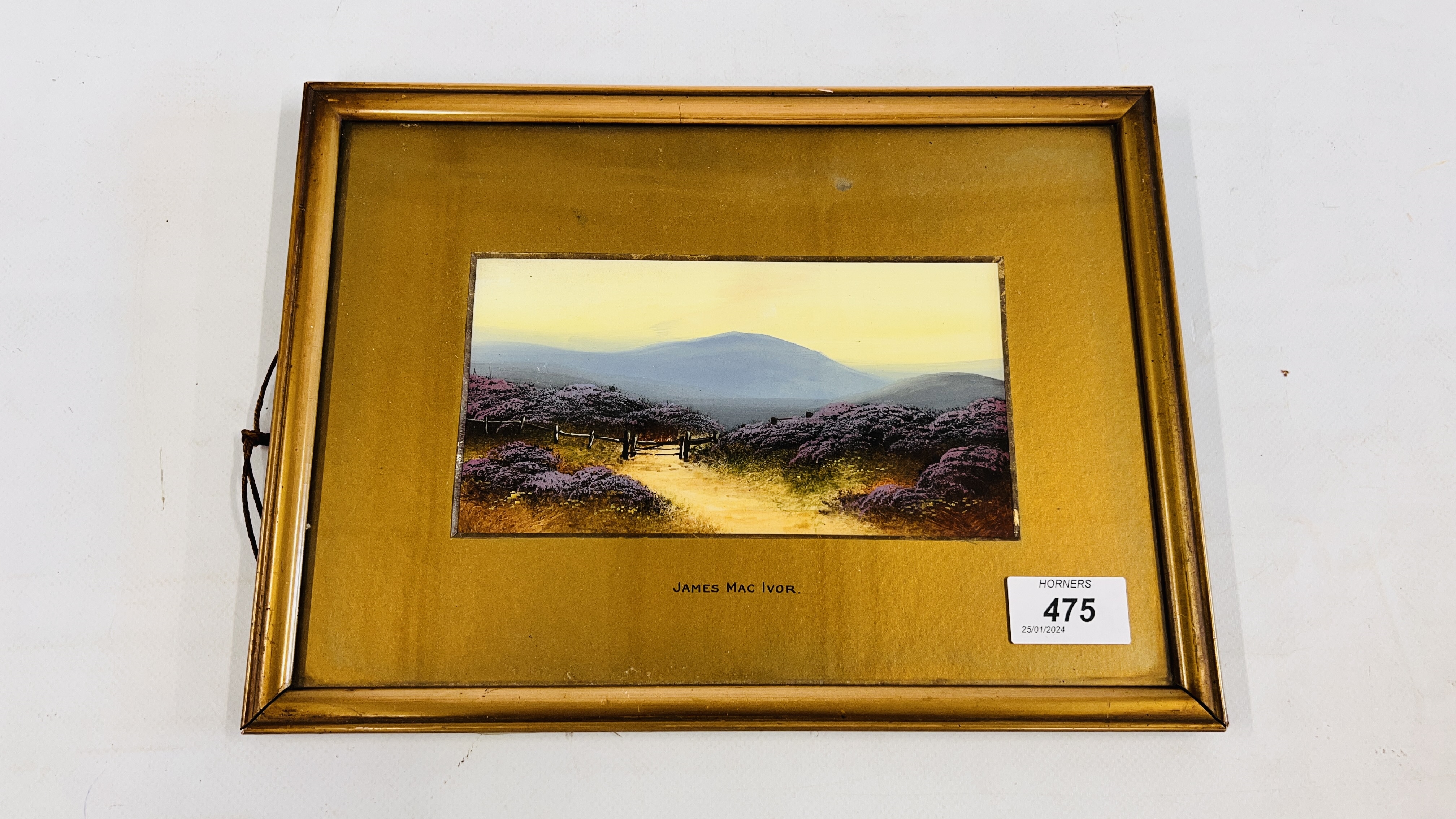 James Mac Ivor | AN ORIGINAL FRAMED OIL PAINTING MARKED JAMES MAC IVOR ...
