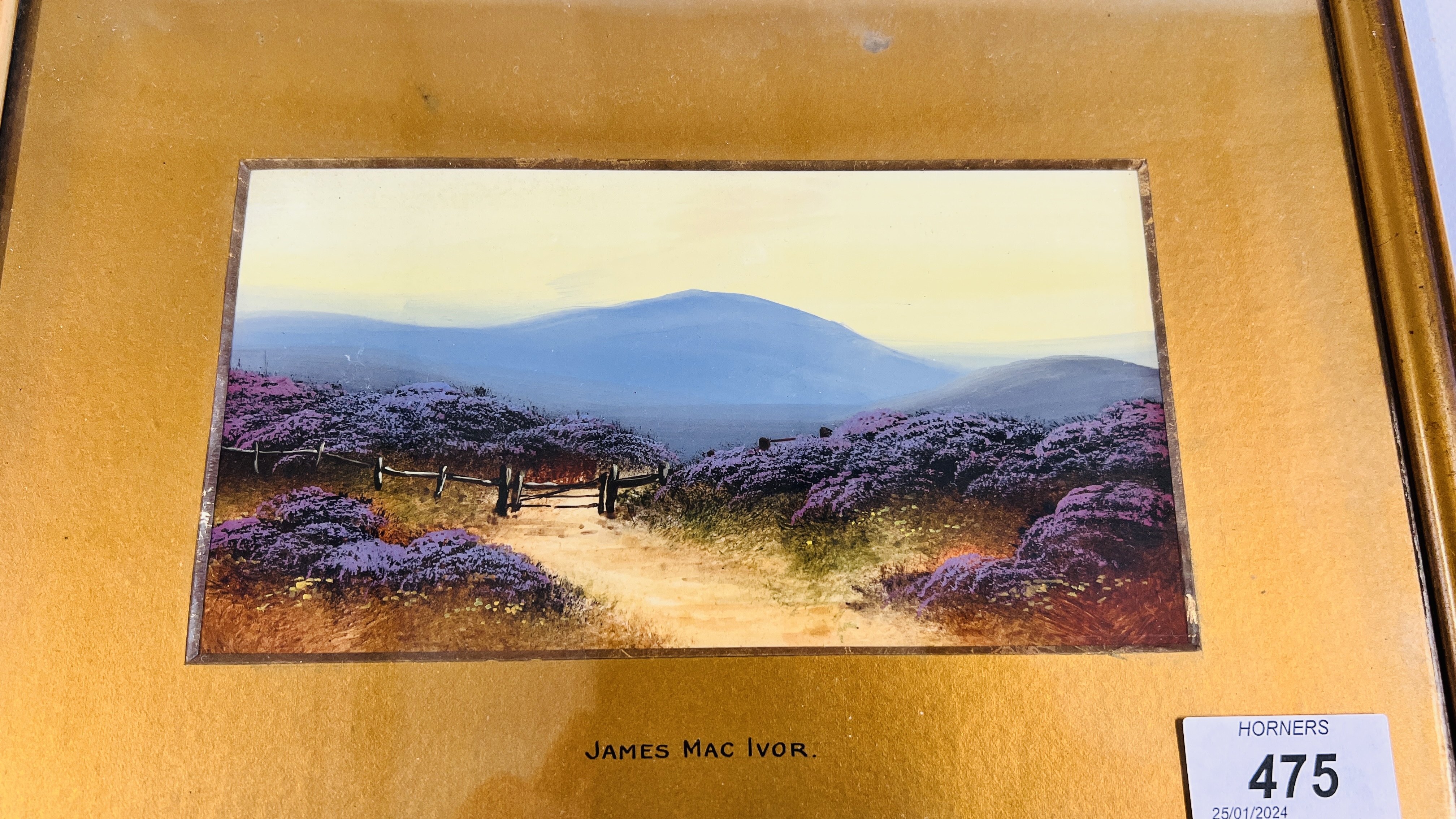 James Mac Ivor | AN ORIGINAL FRAMED OIL PAINTING MARKED JAMES MAC IVOR ...