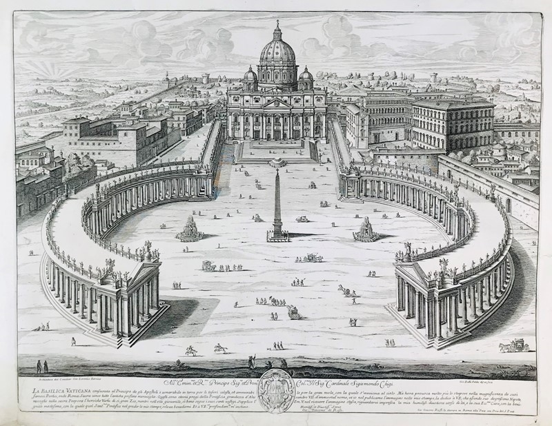 Giovanni Battista Falda | La Basilica Vaticana (1680) | MutualArt