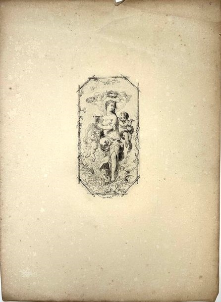 Lucien-françois Penet | Lucien PENET (1834-1901) (after) : Set of ...