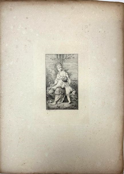 Lucien-françois Penet | Lucien PENET (1834-1901) (after) : Set of ...