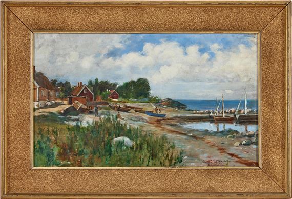 Ernst Lundström | Arild's location in Skåne. | MutualArt