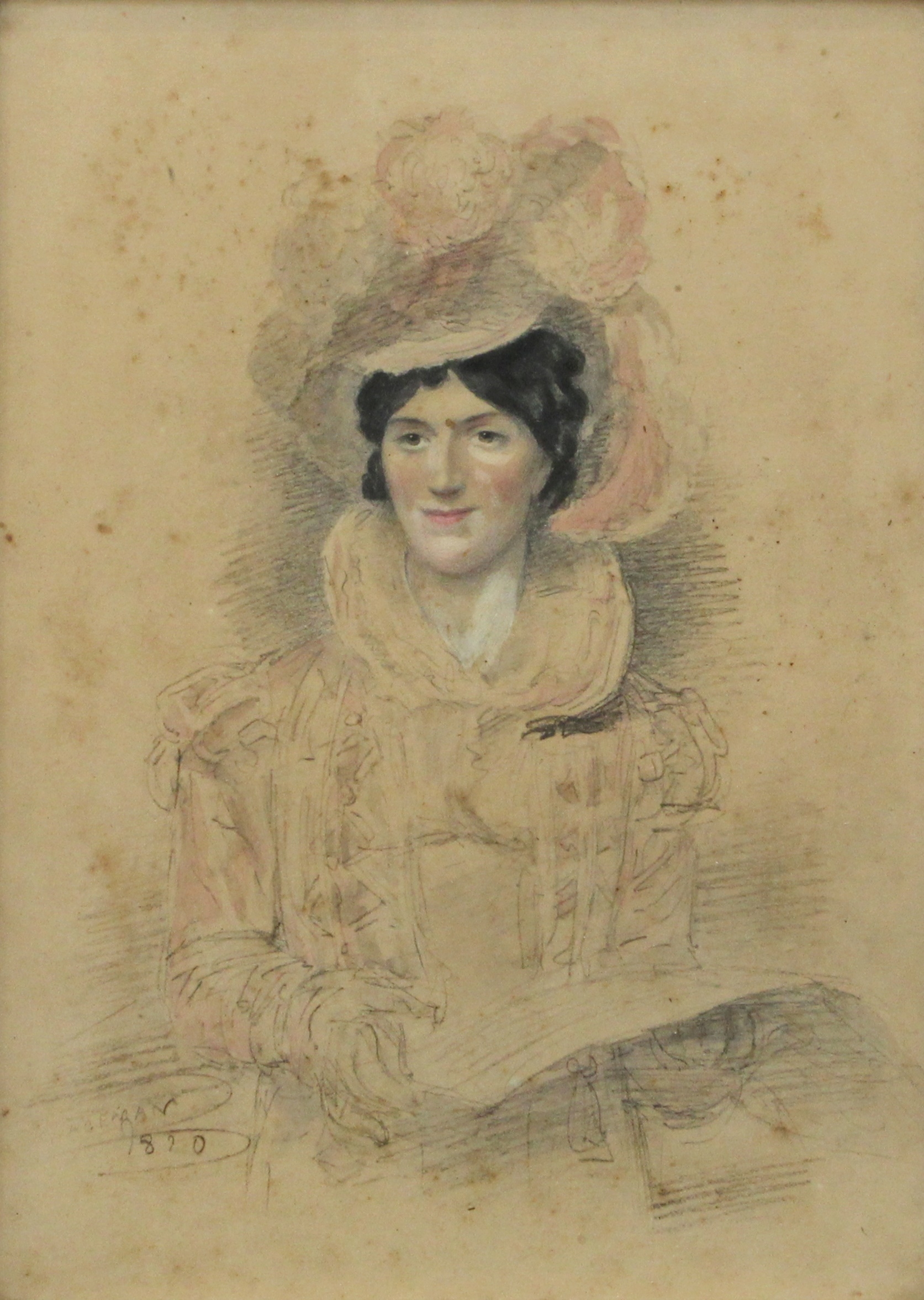 George Richmond | Portrait of Mrs Partridge and her sister Miss Croker ...