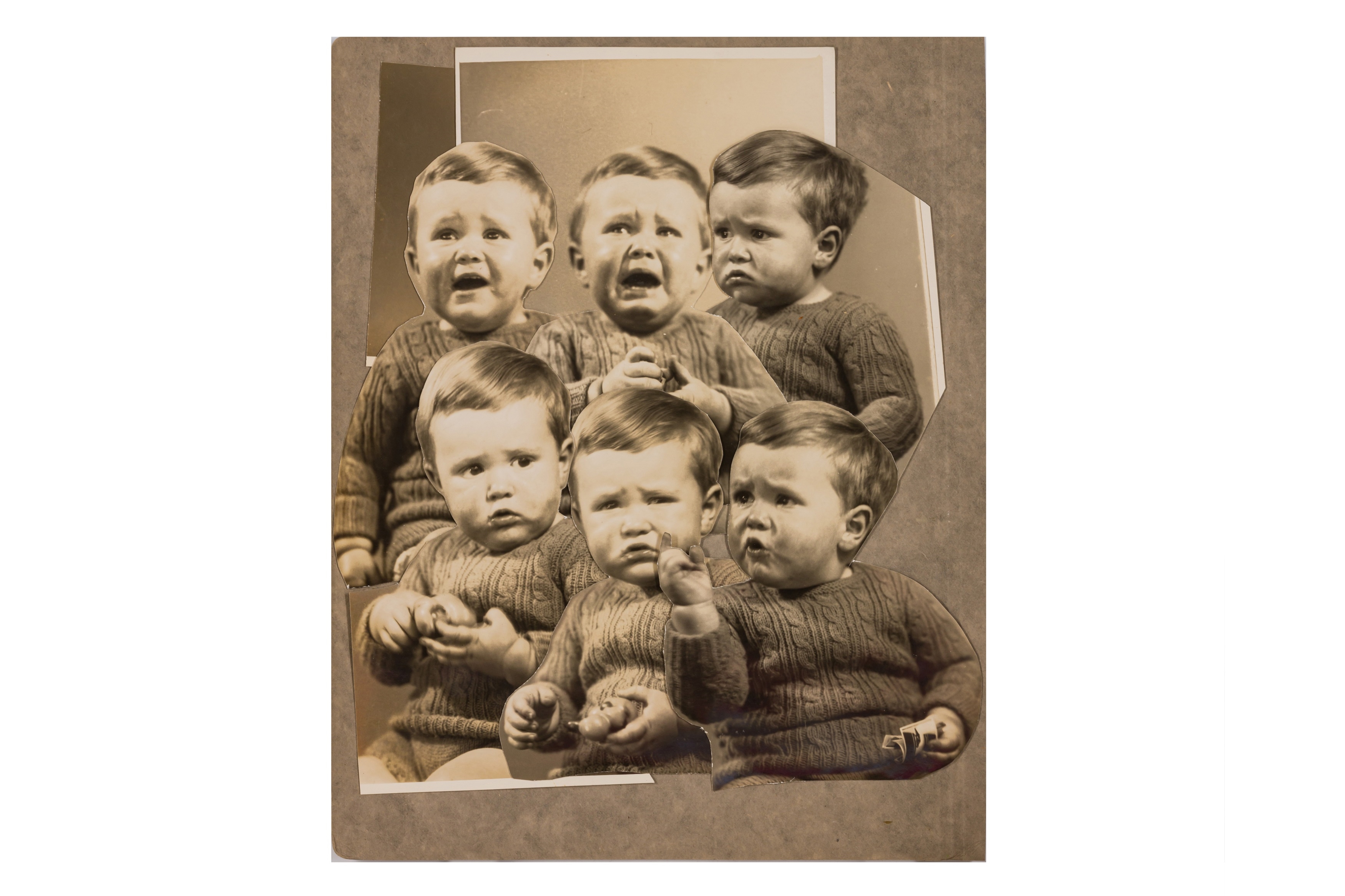 Marcus Adams | A collection of six collages of trimmed children's ...