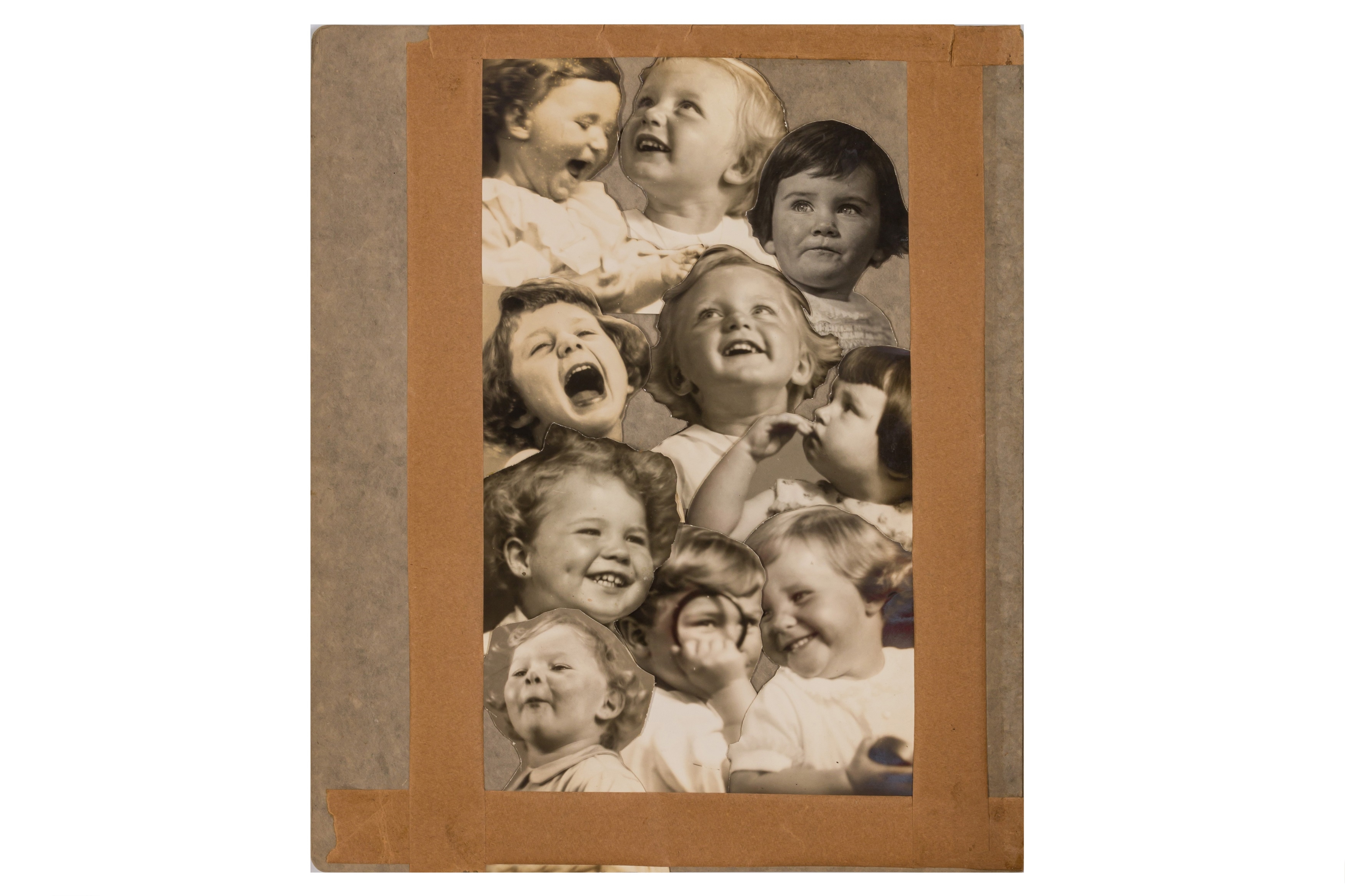 Marcus Adams | A collection of six collages of trimmed children's ...