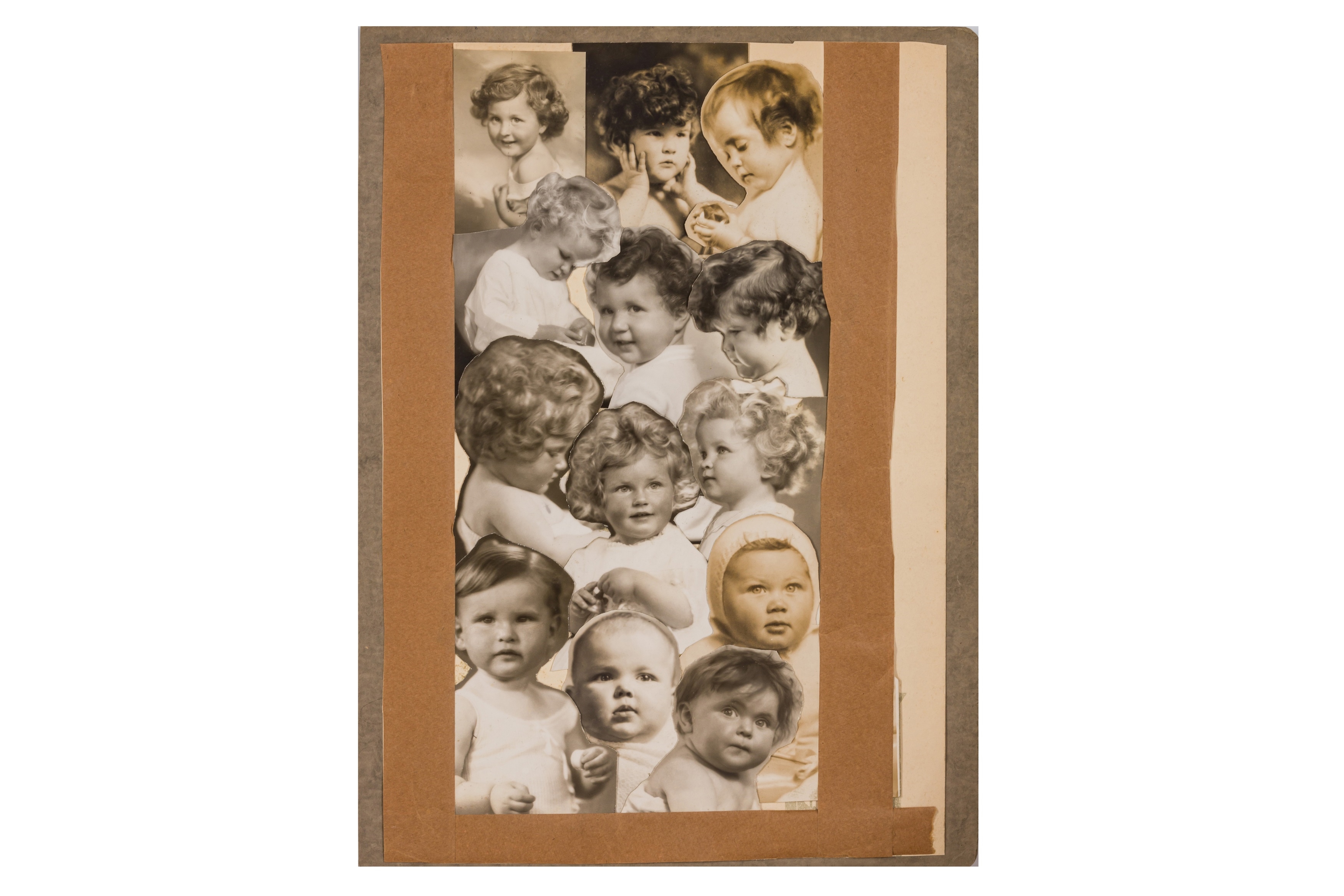 Marcus Adams | A collection of six collages of trimmed children's ...