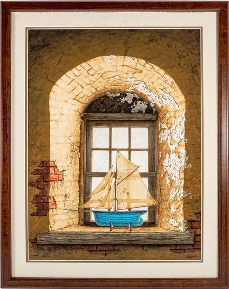 Bob Timberlake | Lighthouse Window | MutualArt