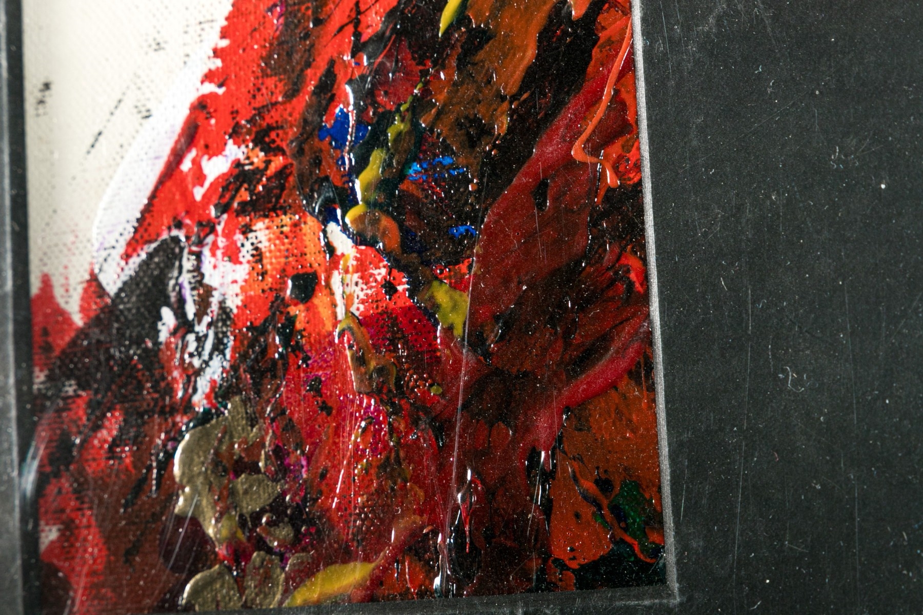 Donald Francis Mertz Jr. | Red And Black Abstract | MutualArt