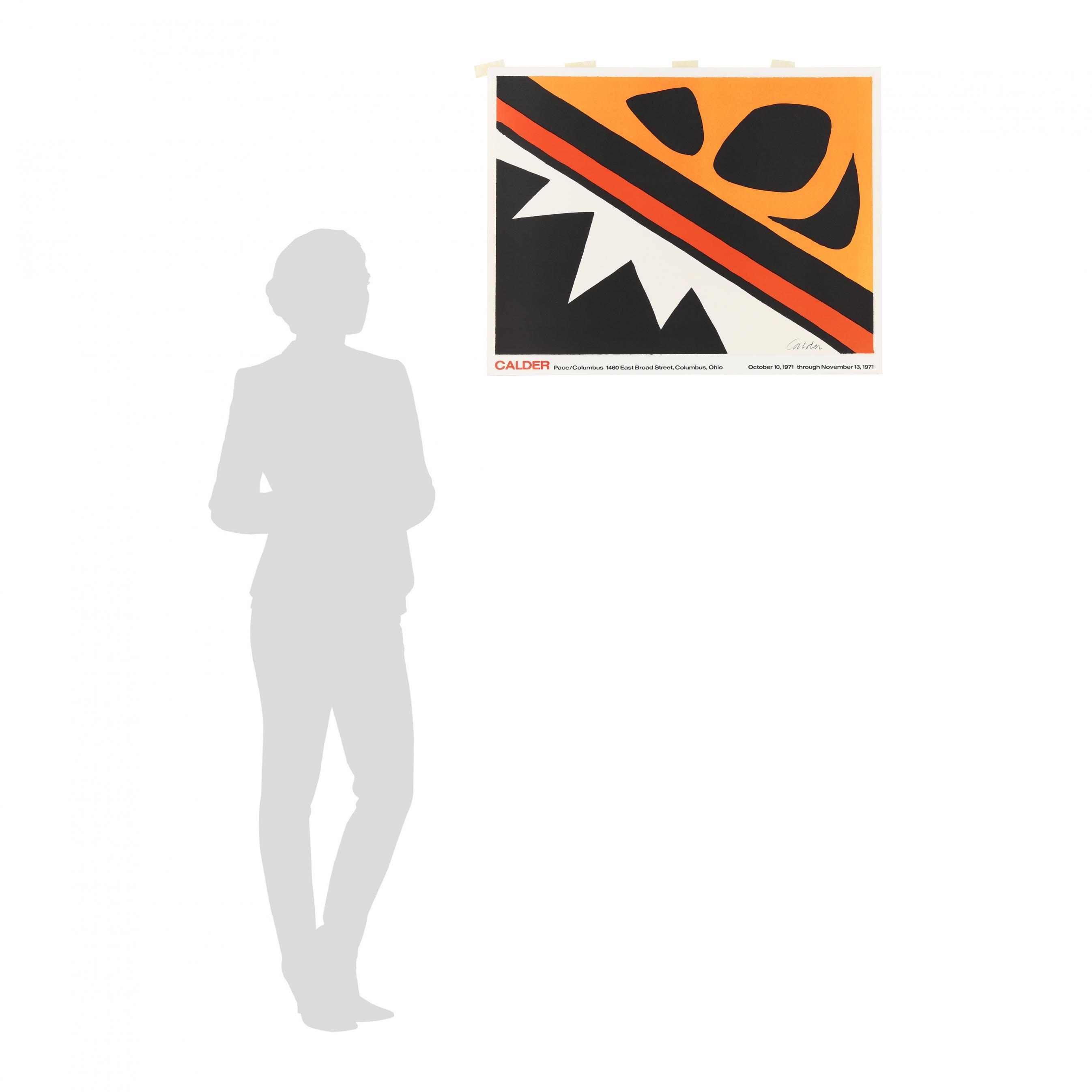 Alexander Calder | Pace/Columbus Poster (1971) | MutualArt