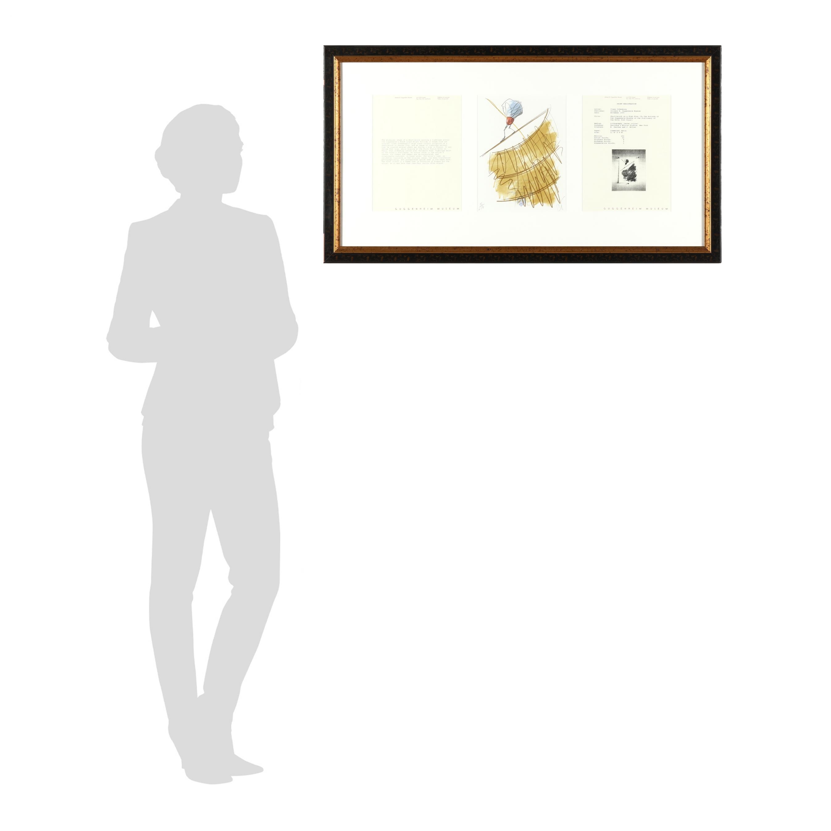 Claes Oldenburg | Shuttlecock on a High Wire | MutualArt