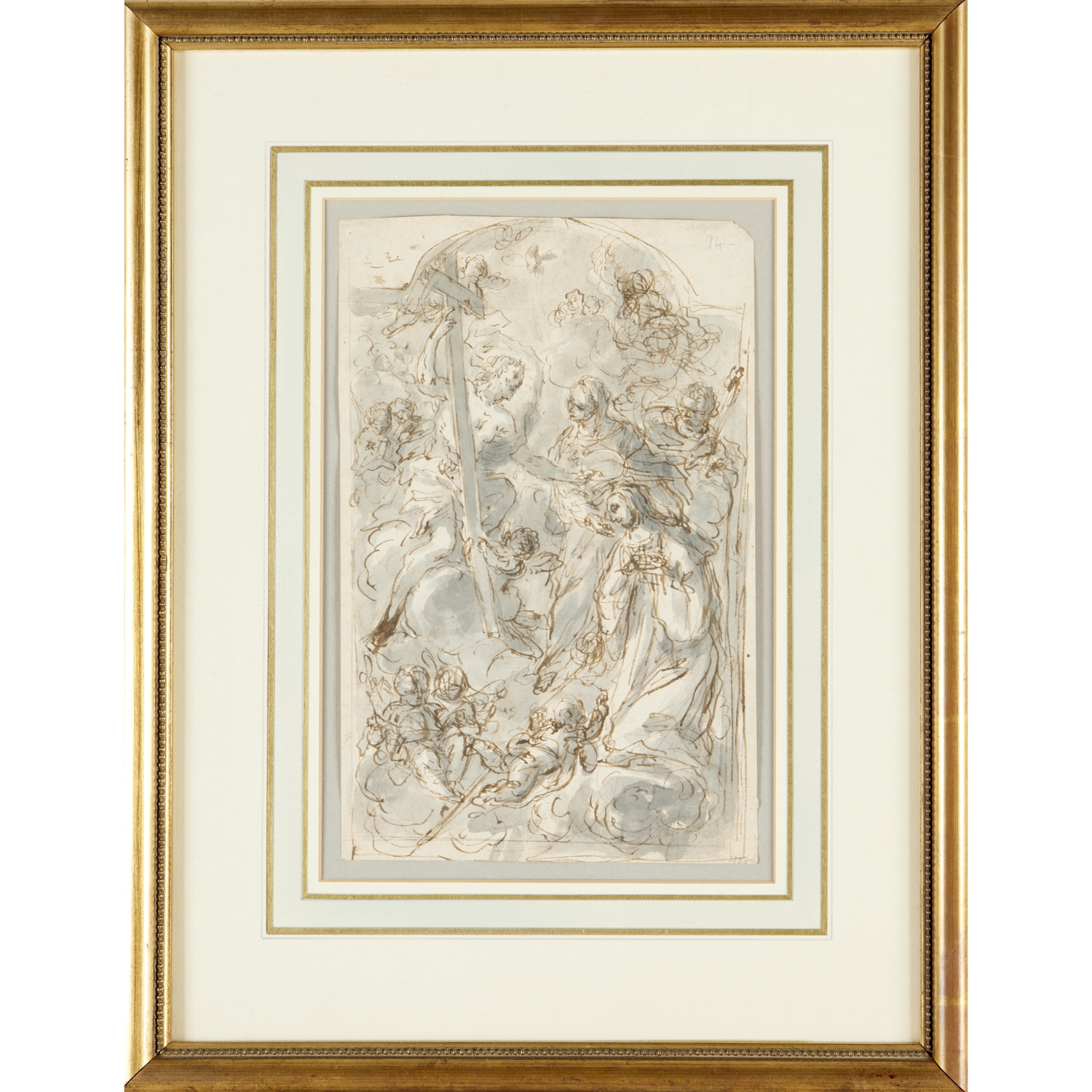 Old Masters School 18th Century | Christ and Disciples in Heaven ...