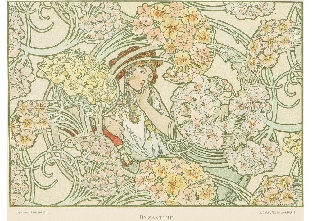 Alphonse Mucha | LA NATURE (Circa 1900) | MutualArt