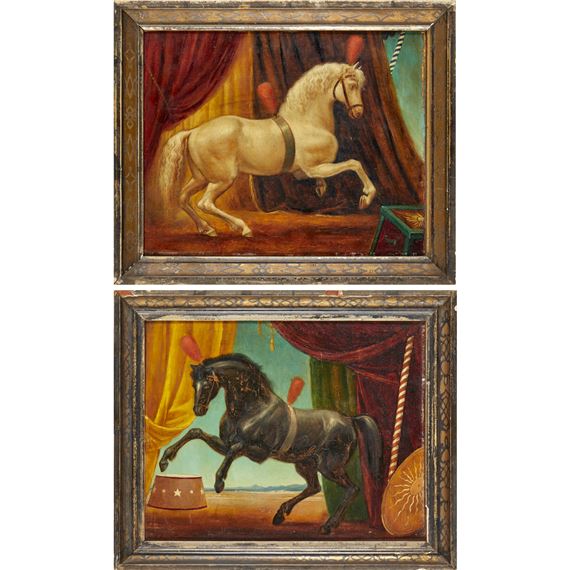 William Dean Fausett | Circus Horses | MutualArt