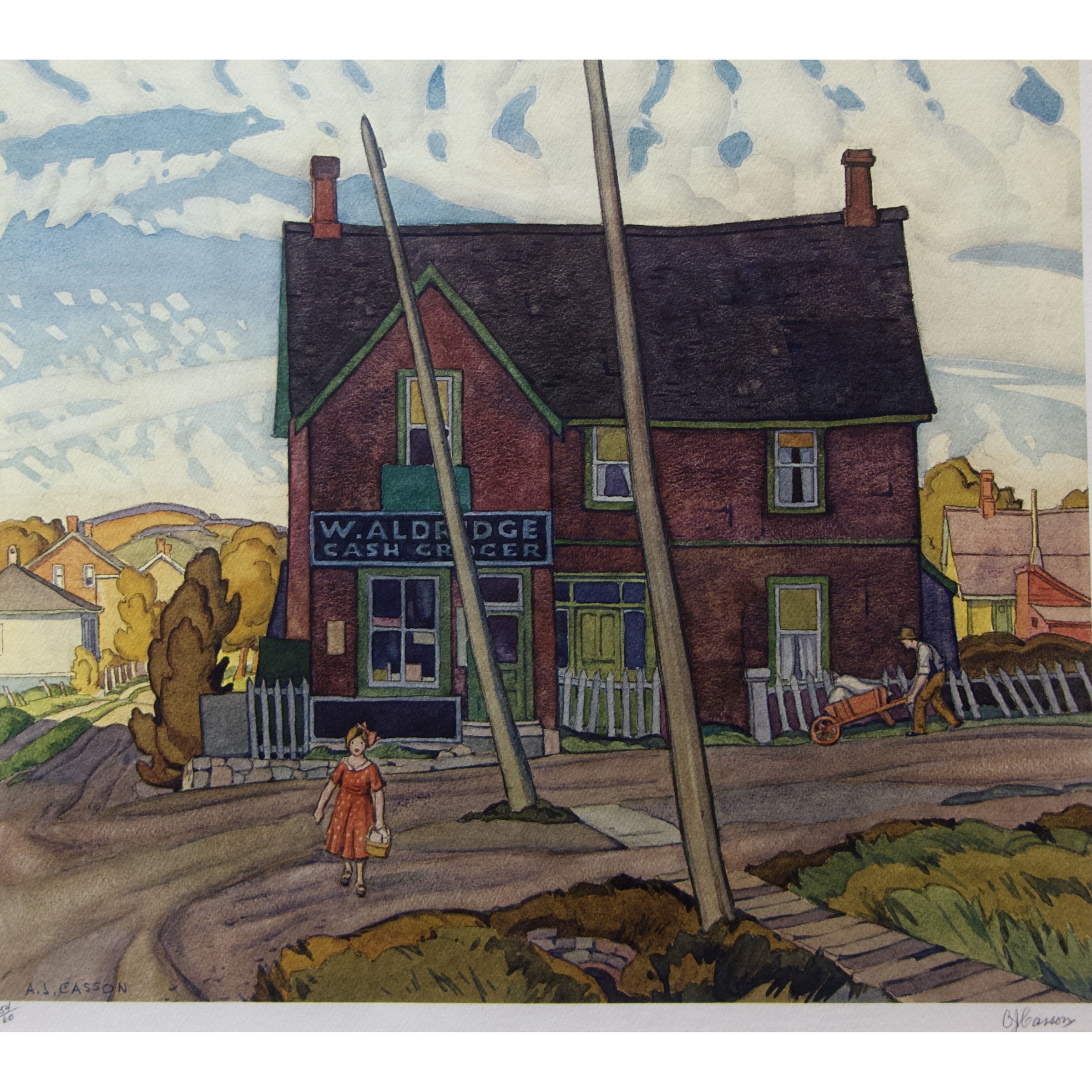 Alfred Joseph Casson | COUNTRY STORE, 1930 (1930) | MutualArt